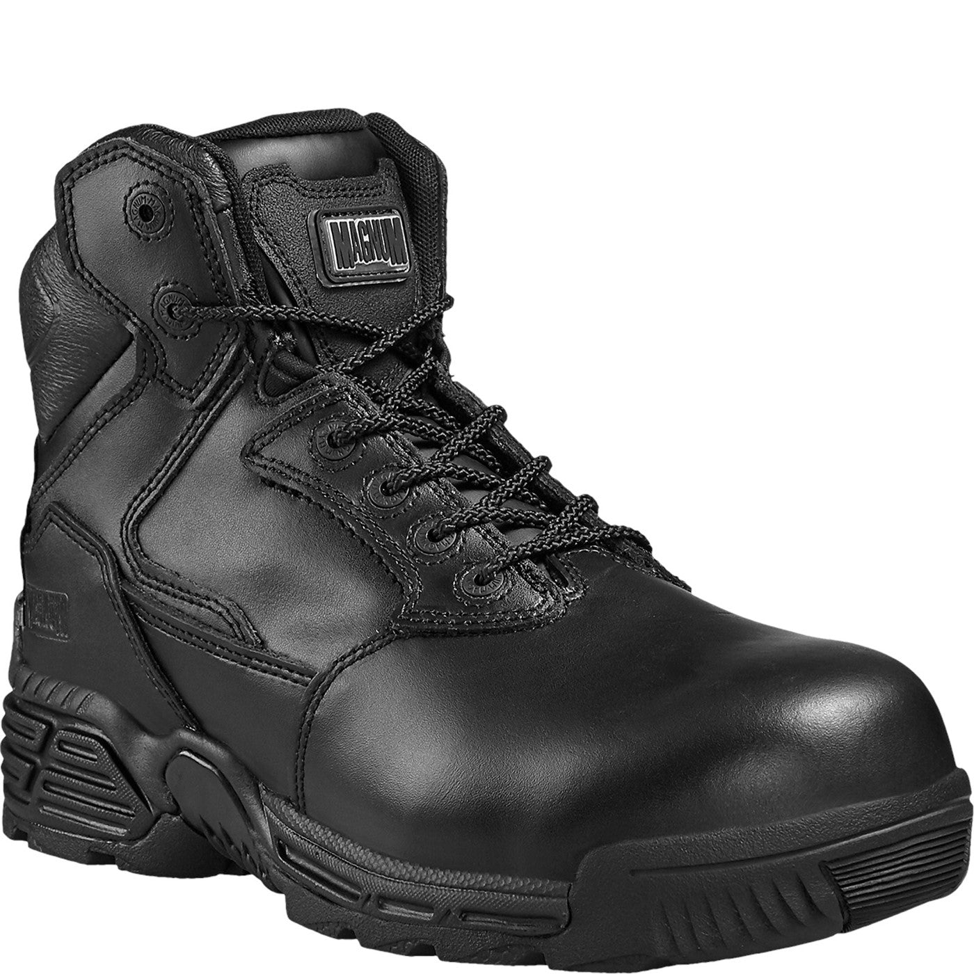 Unisex Magnum Black Stealth Force 6.0 CT CP Uniform Safety Boots ...