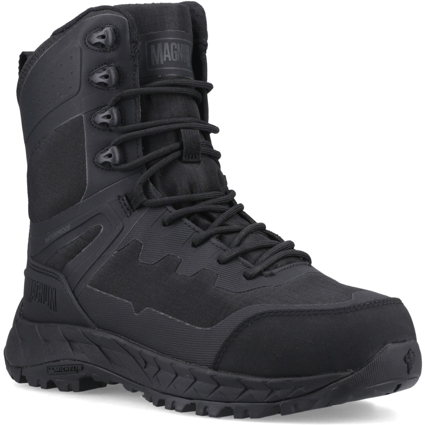 Unisex Magnum Black Ultima Pro 8.0 WP Side-Zip Uniform Boots – Magnum ...